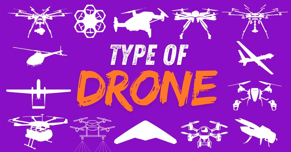Exploring the Different Types of Drones In 2025
