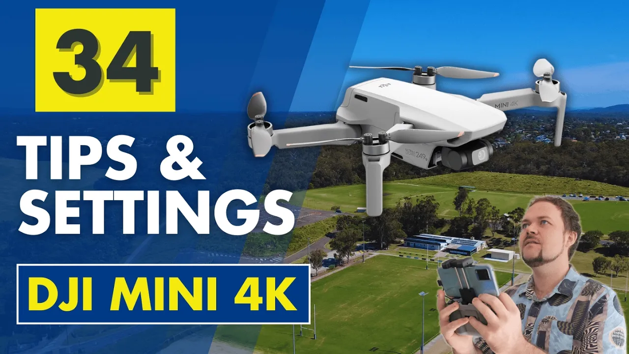 DJI Mini 4K - 34 Tips & Settings | @DansTube.TV