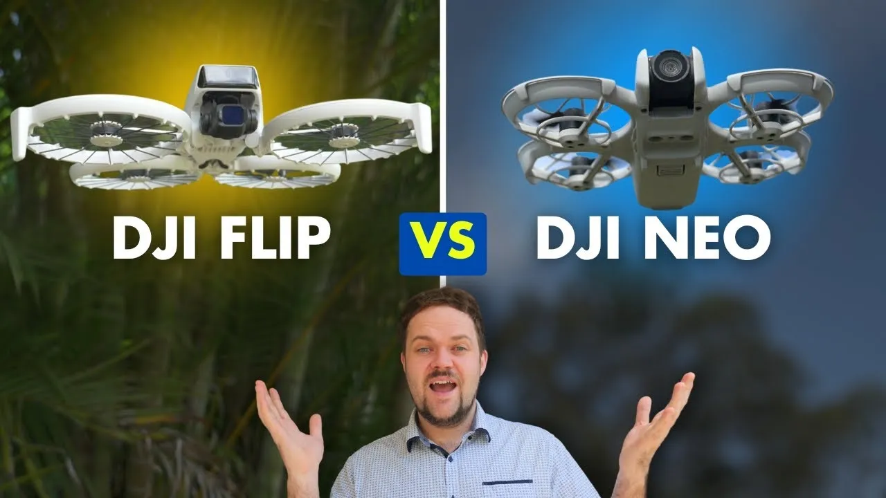 DJI Flip vs DJI Neo – Full Drone Comparison | @DansTubeTV