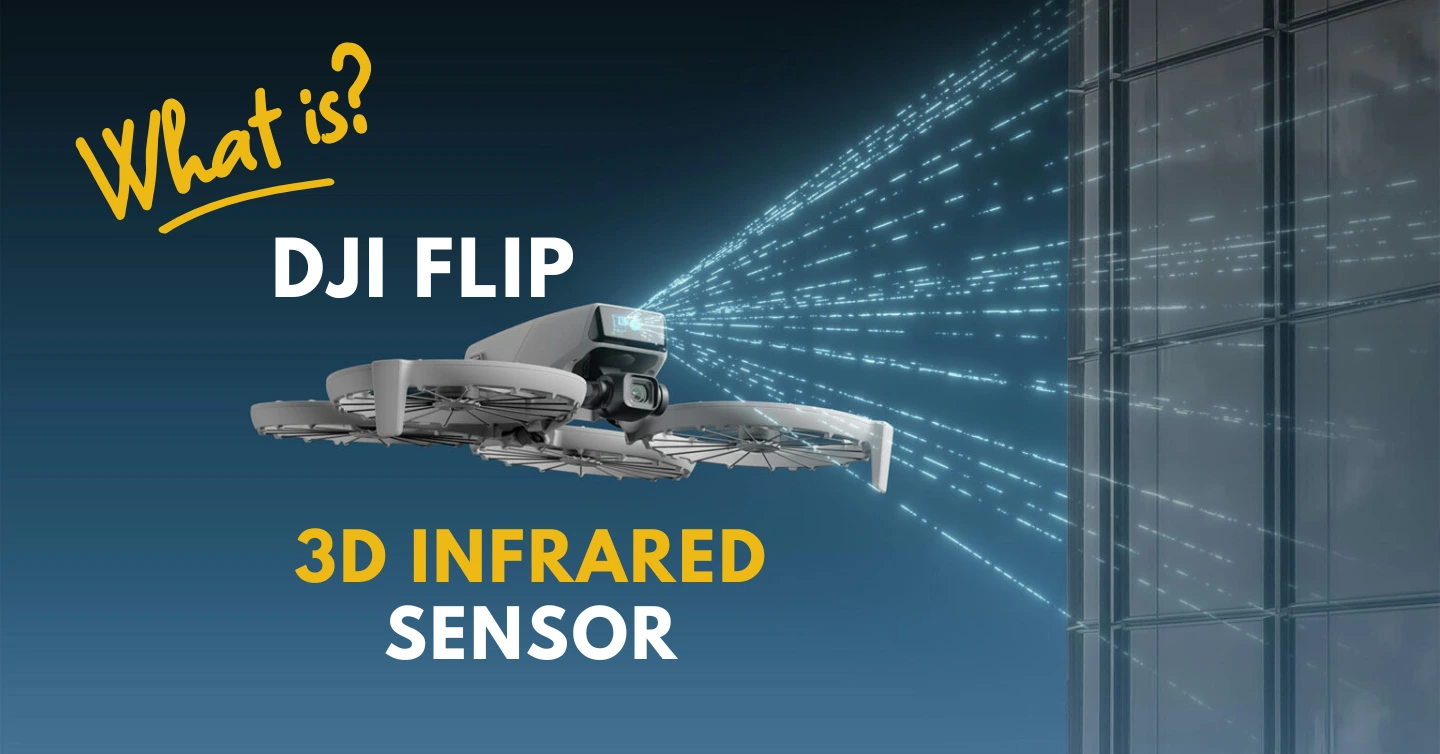What is the 3D Infrared Sensor in DJI Flip? | Drone Vortex